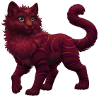 Cinnamon Candystriped Maned Snowferra | Xanje