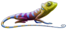 Striped Gummy Island Chameleon | Xanje