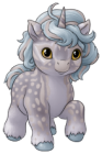 Snow Serval Unicorn | Xanje