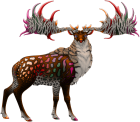 Rainbow Spot Margay Giant Deer | Xanje