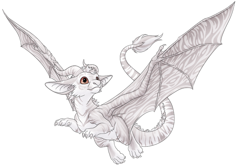 SilverPersimmon's Snow Tiger Zephyr Dragon | Xanje